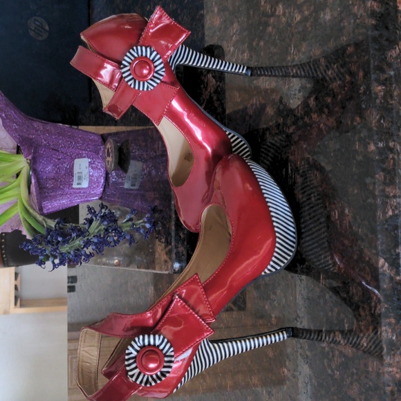 Show Story | Shoes | Red Patent Heels | Poshmark